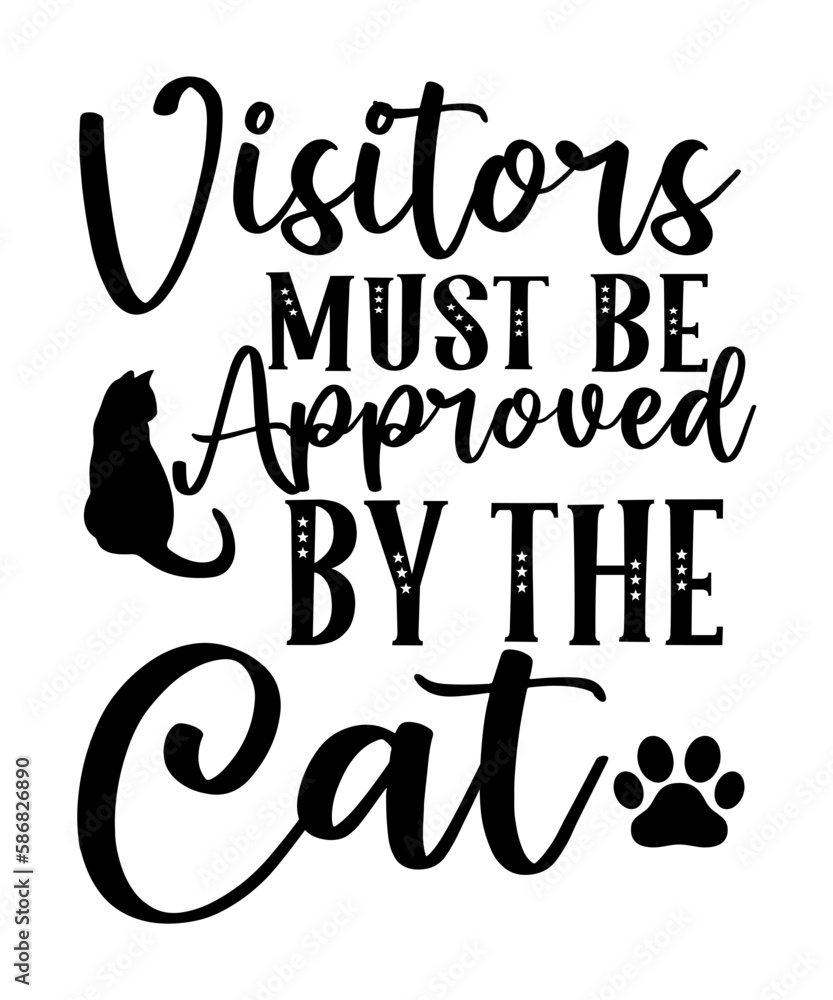 Funny Cat SVG Bundle, Cat SVG, Kitten SVG, Cat lady svg, crazy cat lady ...