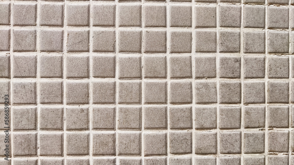 Beige brown wooden planks, strips wall cladding interior panel of ...