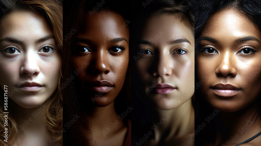 Fictitious Portrait series, soft morning light, beauty, and diversity ...