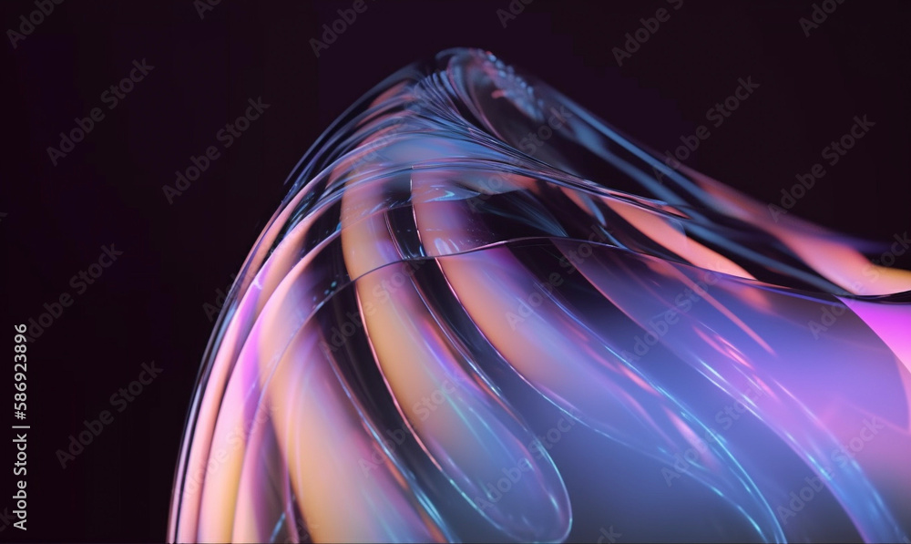 transparent shiny glass abstract background wallpaper with colorful ...
