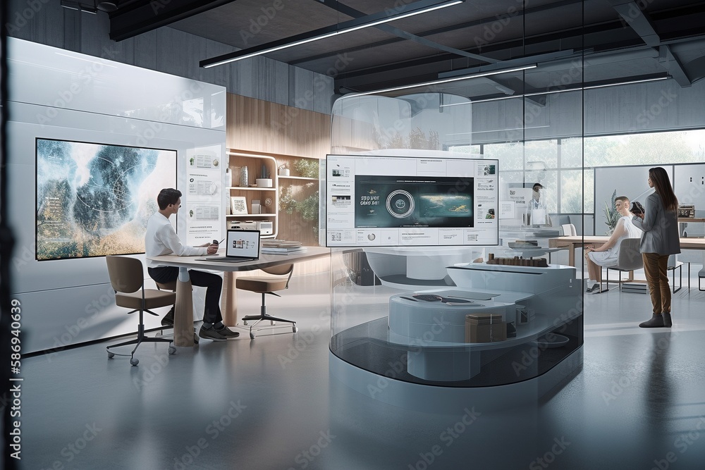 Dynamic Open-Concept Workspace with Virtual Augmented AI Assistant ...