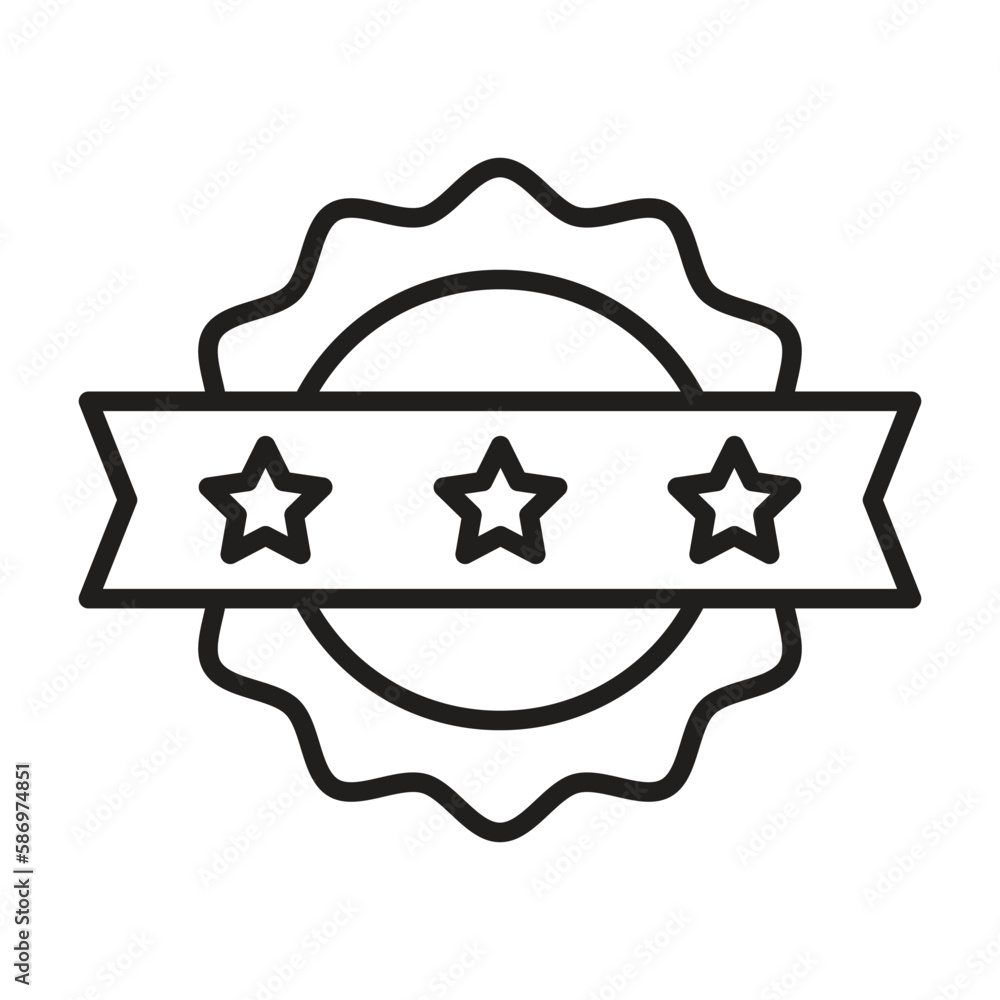 Premium Badge Icon, Medal Icon Vector, Winner Badge, Best Quality ...