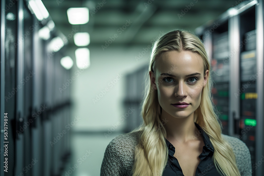 Empowered Woman in Technology: Processing Data in a Modern Data Center ...