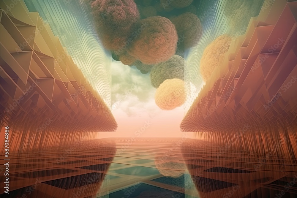 surreal abstract background image that transports the viewer to a ...