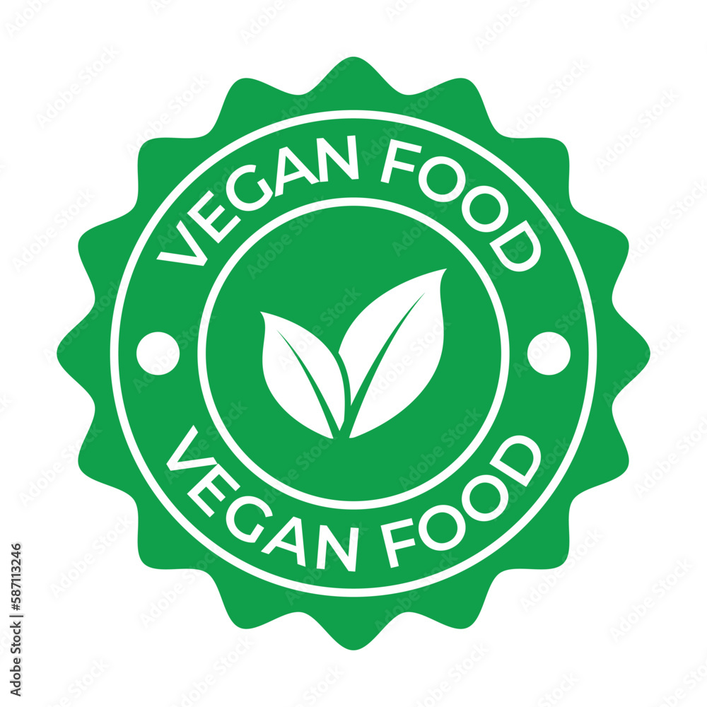 vegan food icon, vegan meal emblem icon vector for cbd label design ... vegan food icon, vegan meal emblem icon vector for cbd label design ...