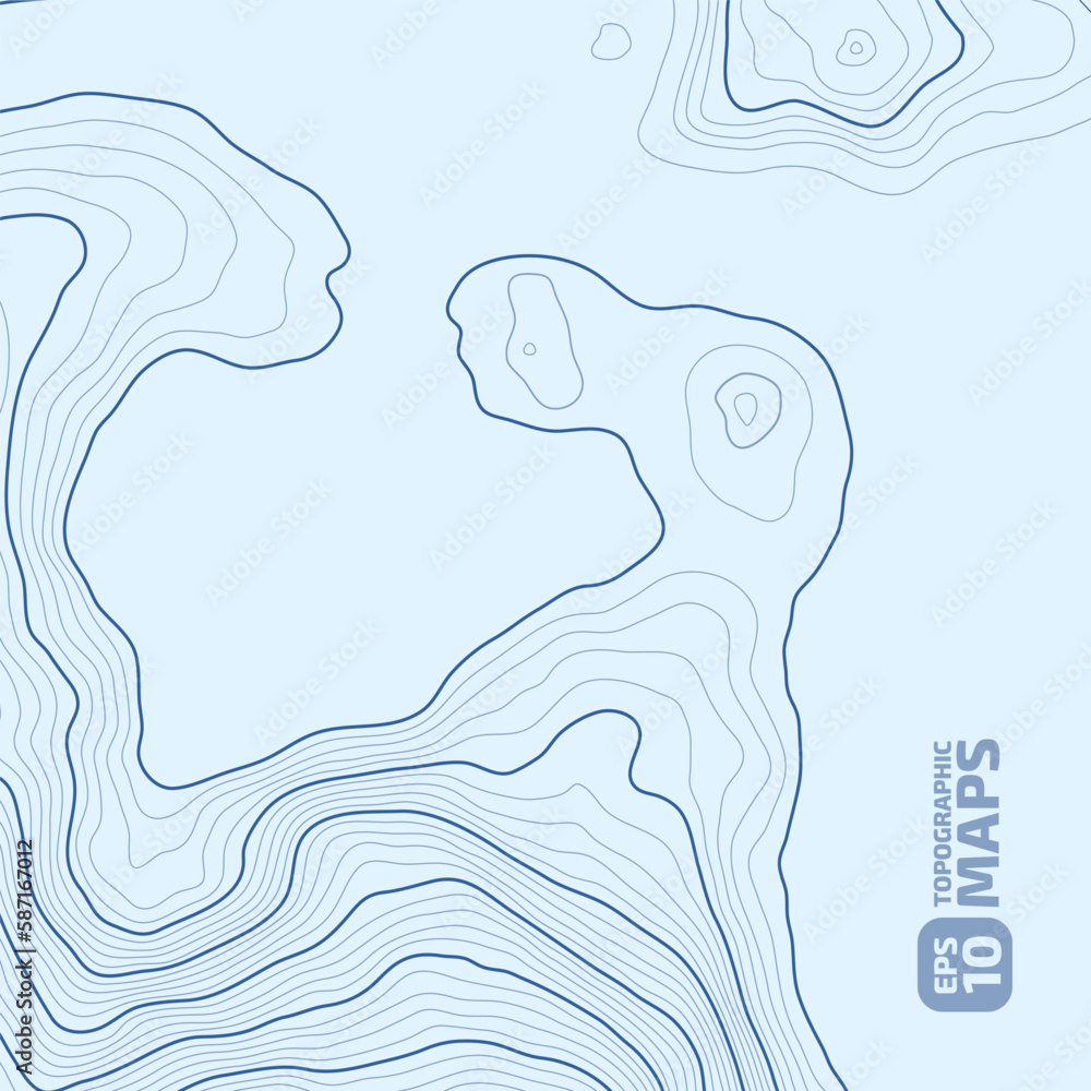 Grafika wektorowa Stock: The stylized height of the topographic map ... Grafika wektorowa Stock: The stylized height of the topographic map ...