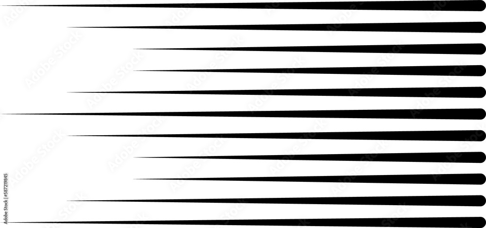 Speed motion horizontal lines, stripe texture icon Stock Illustration ...