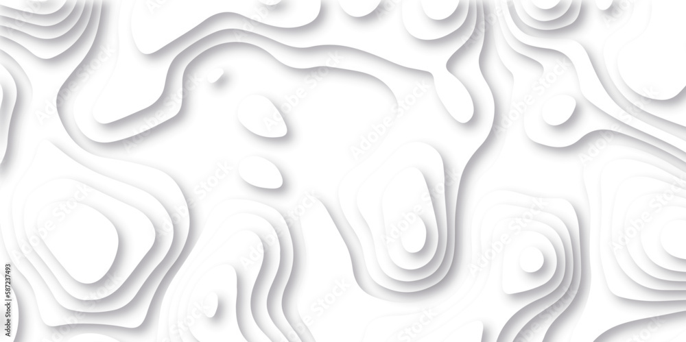 Pattern with lines and dots The stylized height of the topographic map ...