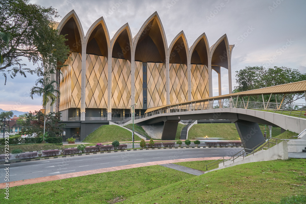 Kuching, Sarawak Malaysia March 3, 2022 : A view of Borneo Cultures ...