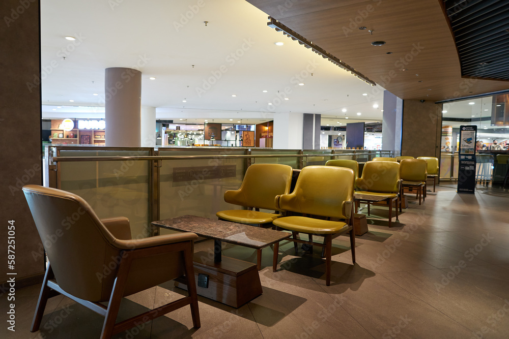 KUALA LUMPUR, MALAYSIA - CIRCA MARCH, 2023: interior shot of Plaza ...