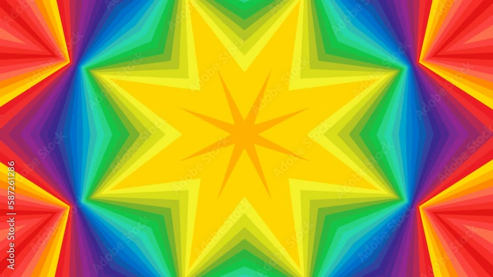 LGBT Rainbow Abstract Psychedelic Animation Background,LGBTQ Abstract ...
