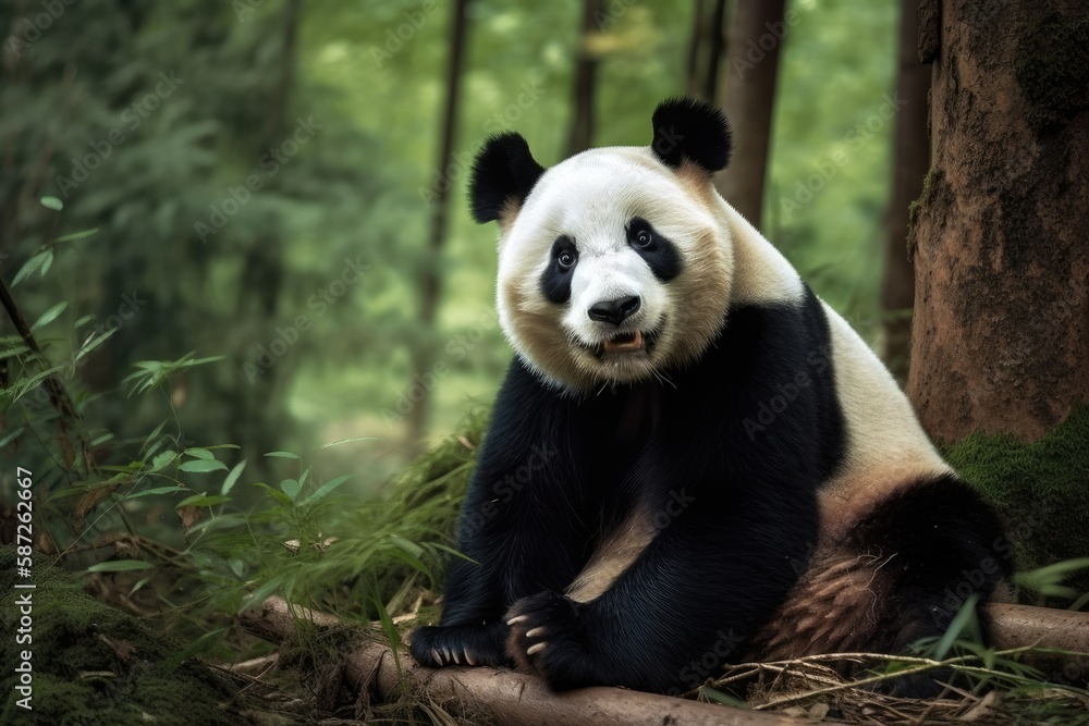 The gigantic panda, often known as the panda bear or just the panda, is ...