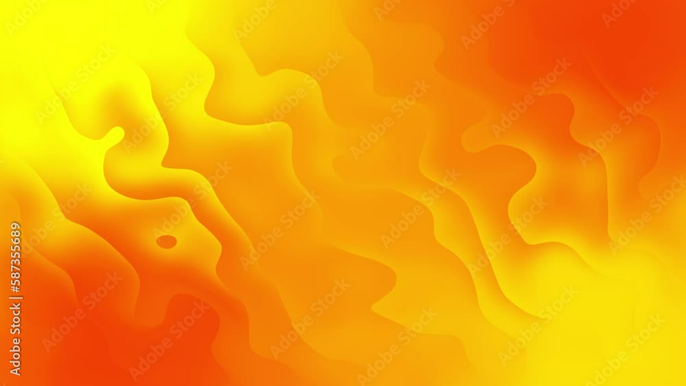 orange gradient liquid waves flowing abstract background seamless ...