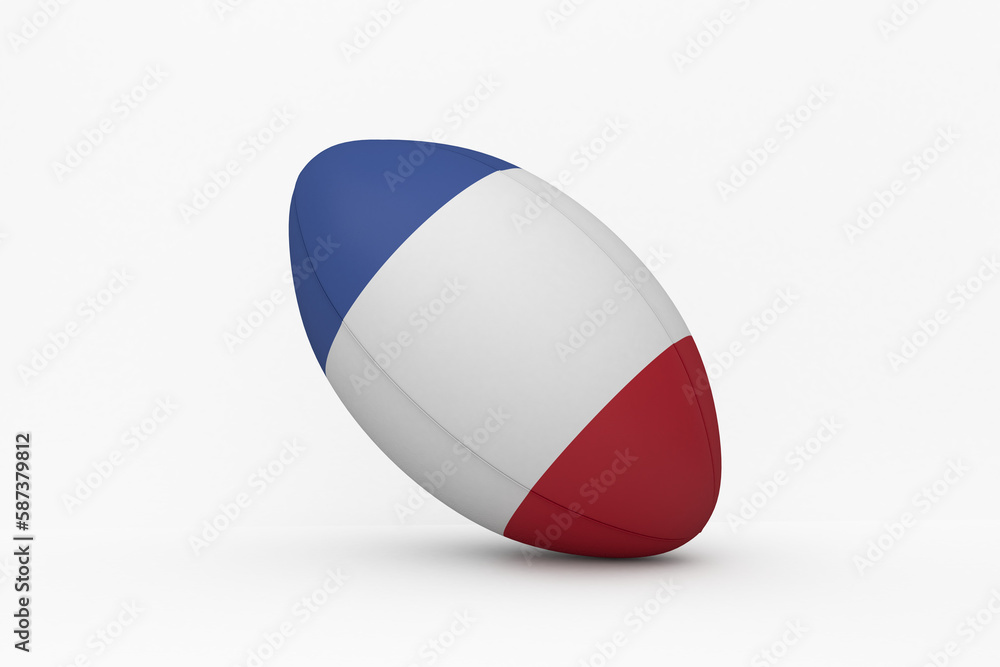 French flag rugby Stock Photo | Adobe Stock
