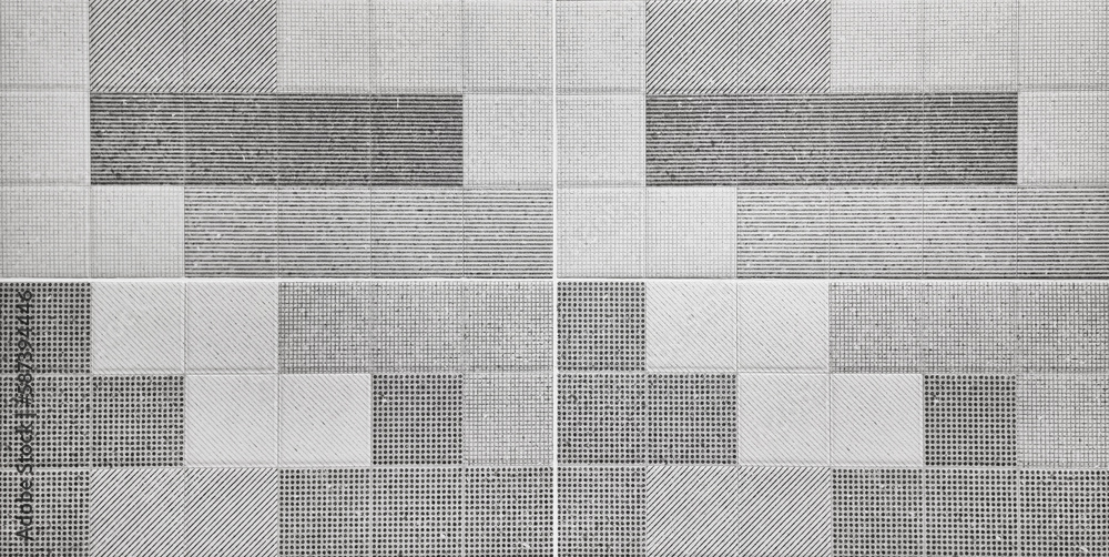 modern grey stylish texture of graphical tile background contains dots ...