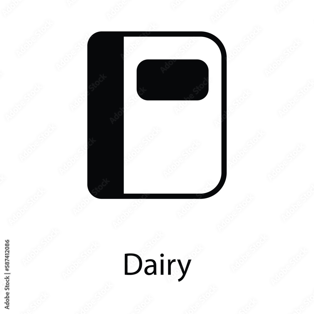 Dairy icon. Suitable for Web Page, Mobile App, UI, UX and GUI design ...