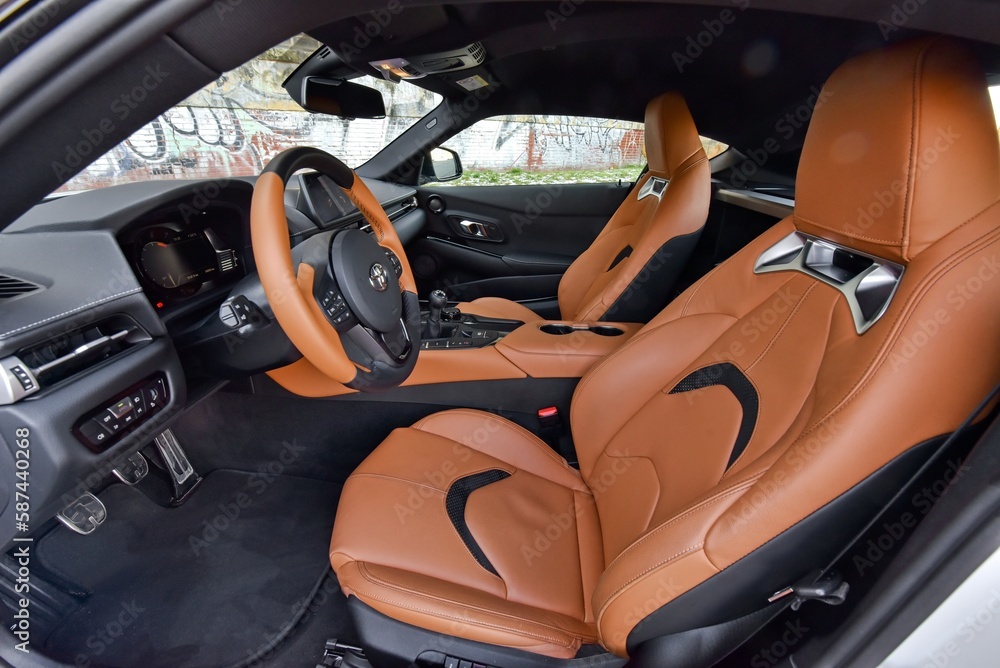 Toyota Supra GR. A pure sports car powered by a three-liter six ...