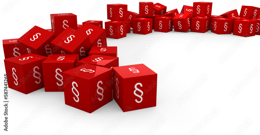 Vector icon of section symbol Stock Illustration | Adobe Stock