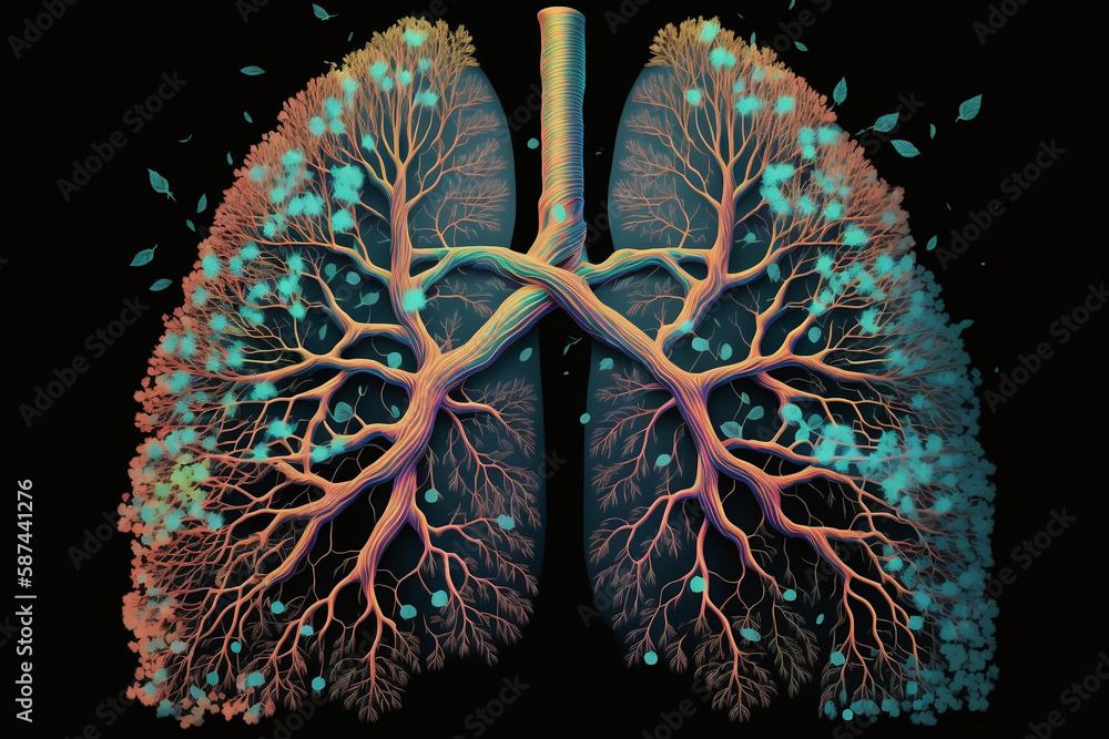 Human Lungs, Healthy Lungs, Respiratory System, Light In The Form Of A ...