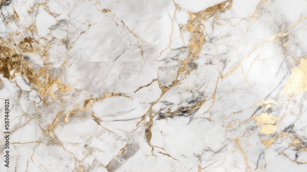 Gold marble luxury texture pattern background. Generative AI Stock ...