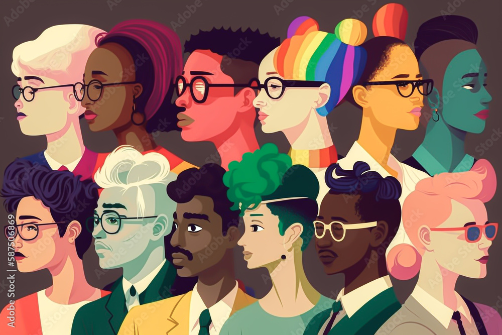 Conceptual Image of Diversity in Society, Diversity in Education or ...