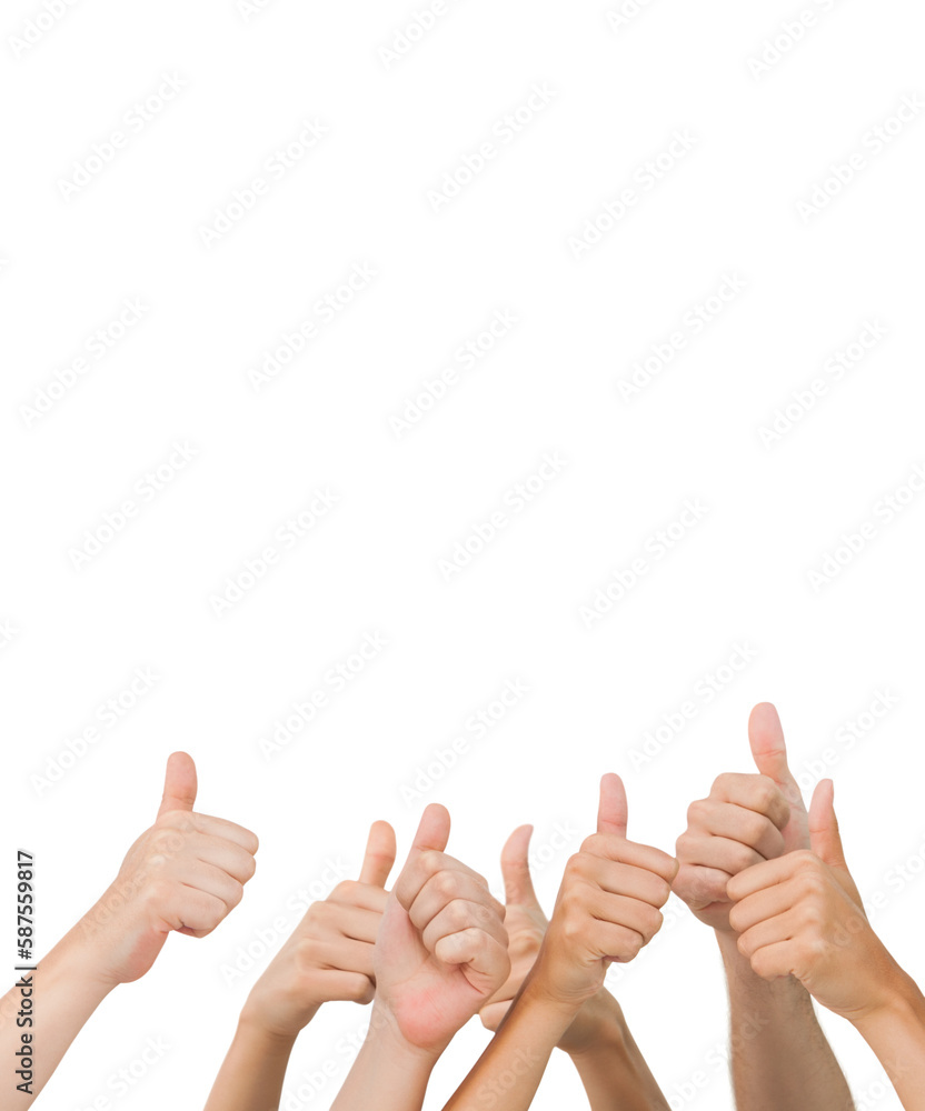Hands giving thumbs up Stock Photo | Adobe Stock