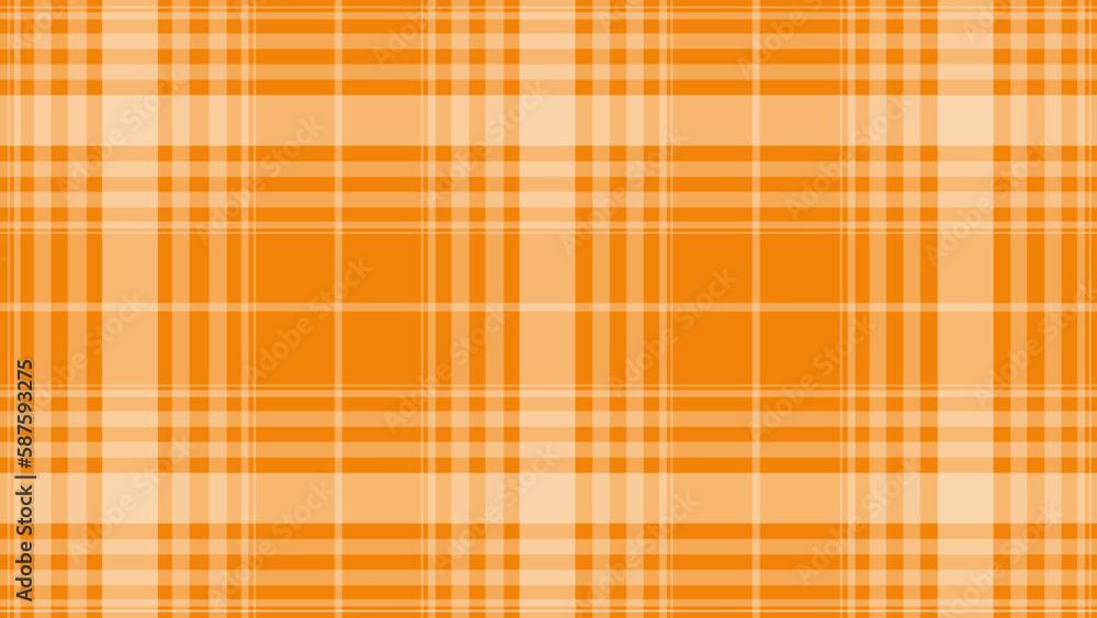 Orange and white checkered pattern background เวกเตอร์สต็อก | Adobe Stock