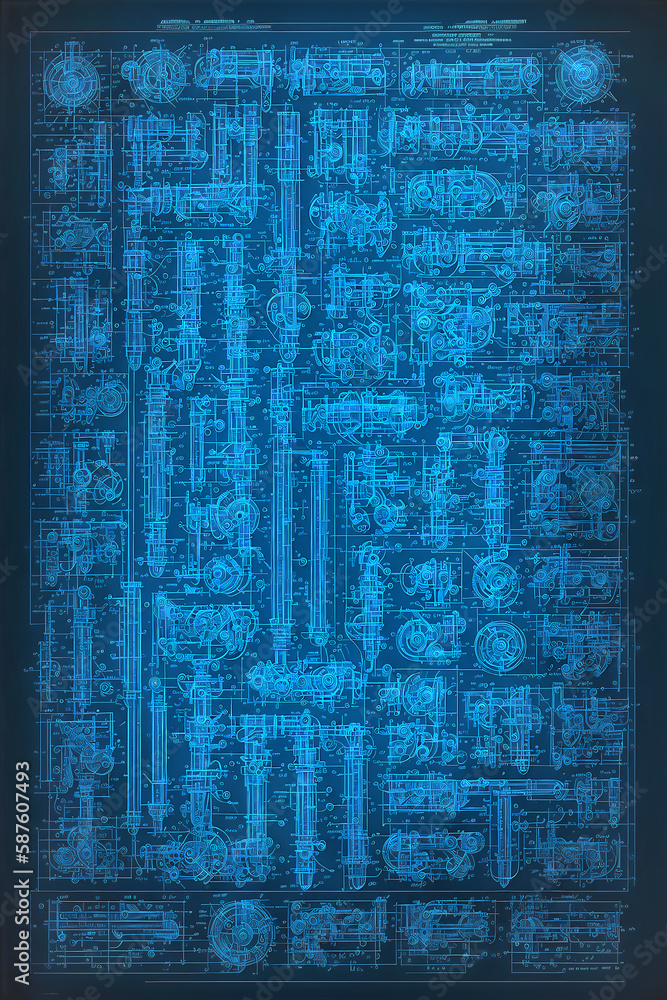Blueprint background, look clever with this nerdy background, to your ...
