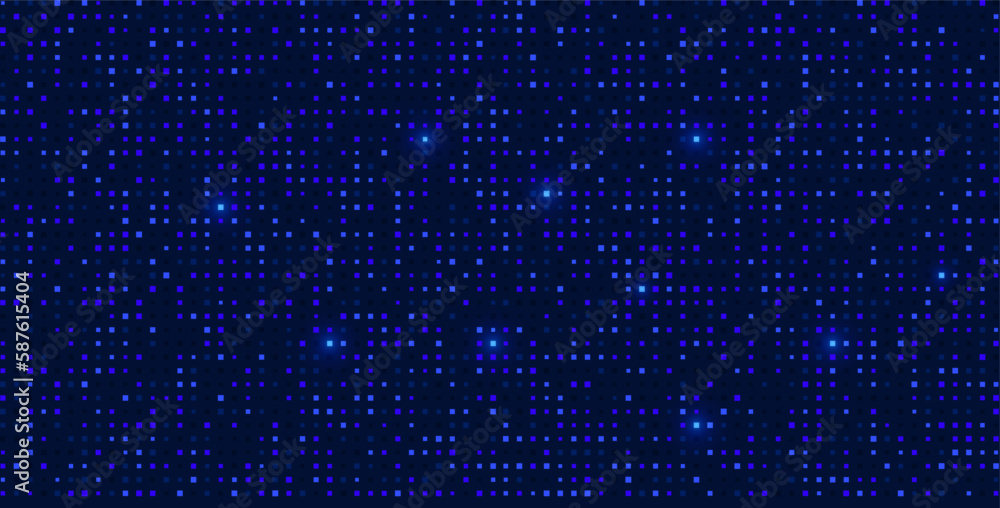 Vector illustration of a futuristic techno abstract background with ...