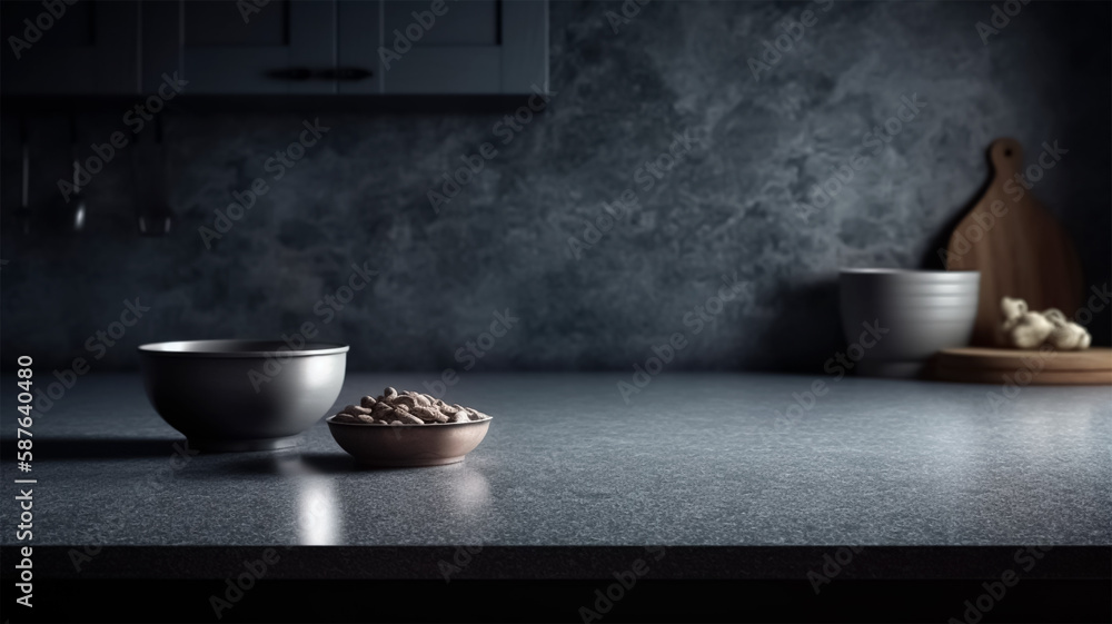 Kitchen background for product presentation and advertising. Stock ...