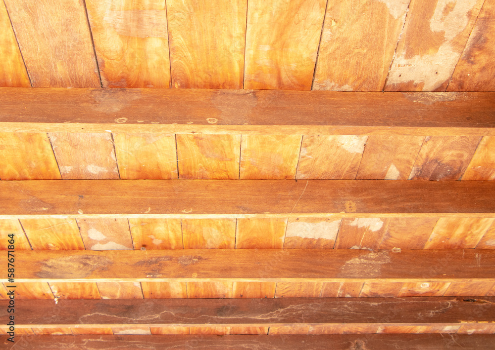 Abstract texture background photo of Under old house structure with ...