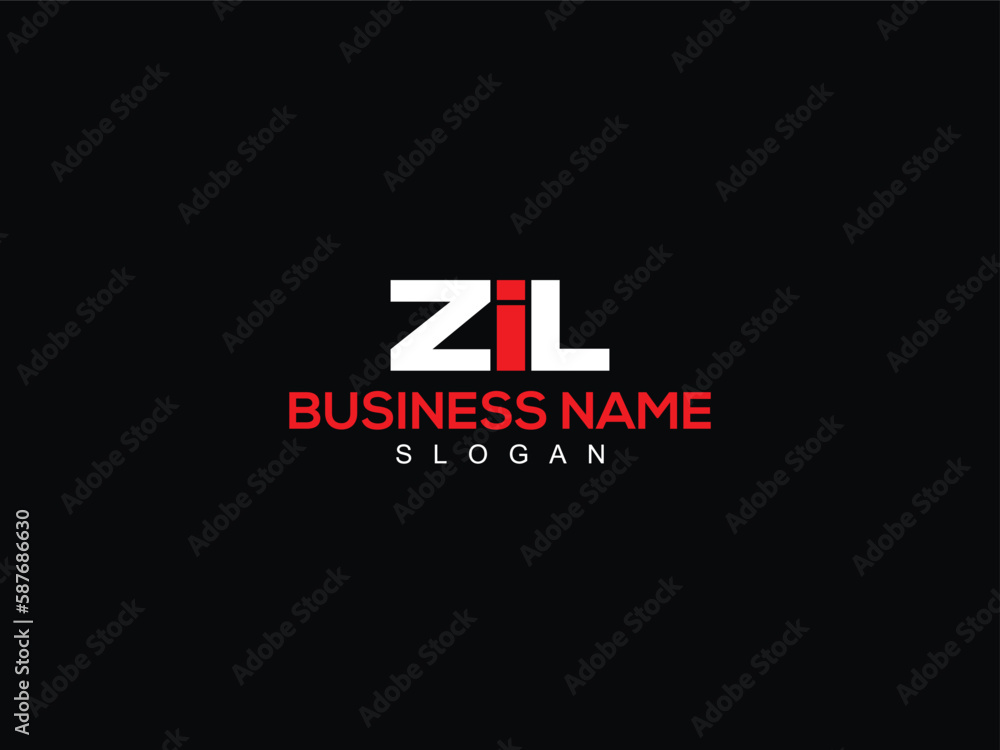Minimalist ZIL Clothing Logo, Initial ZI zil Business Letter Logo For ...