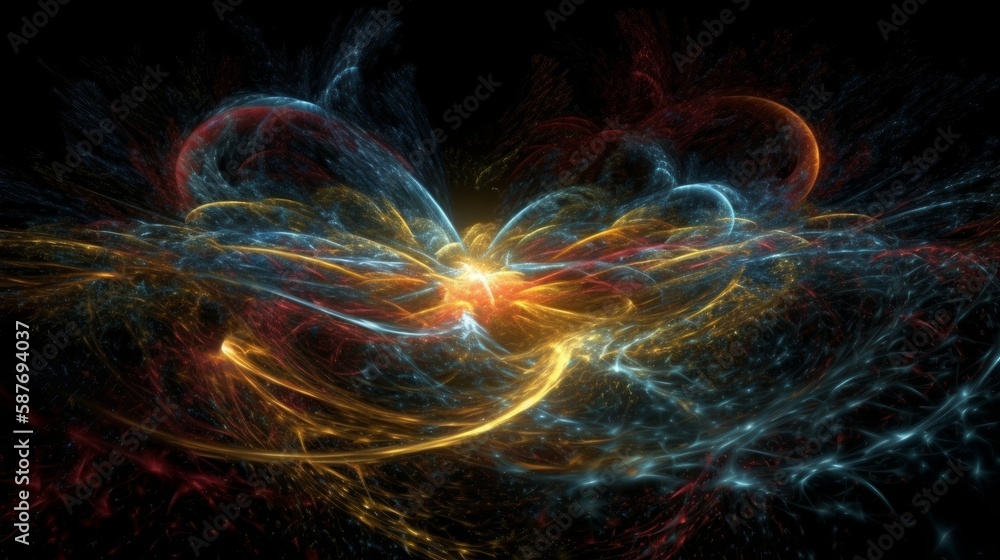 Quantum Virtual Particles Drift in and out of Space, Hyper - abstract ...