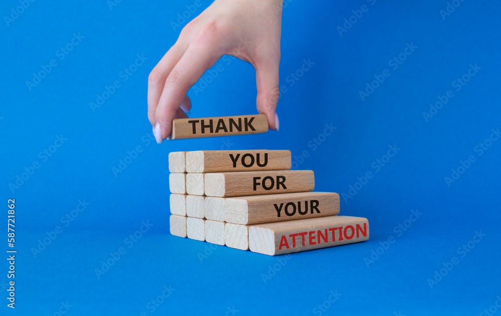 Attention Symbol Wooden Blocks With Words Thank You For Your Attention attention-symbol-wooden-blocks-with-words-thank-you-for-your-attention