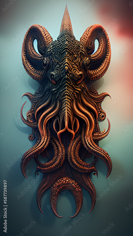 Lovecraft Art and Illustration - Created with Dream by Wombo Generative ...