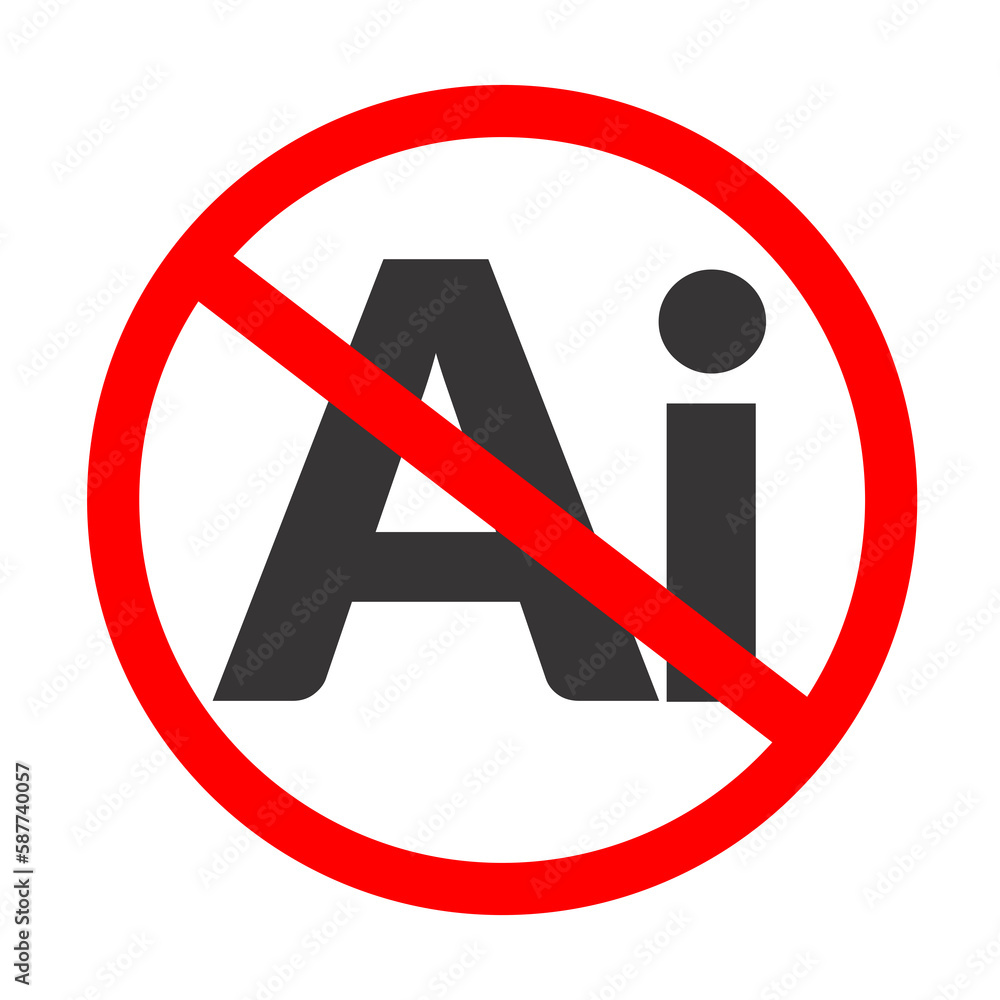 ai warning symbol icon Stock Illustration | Adobe Stock
