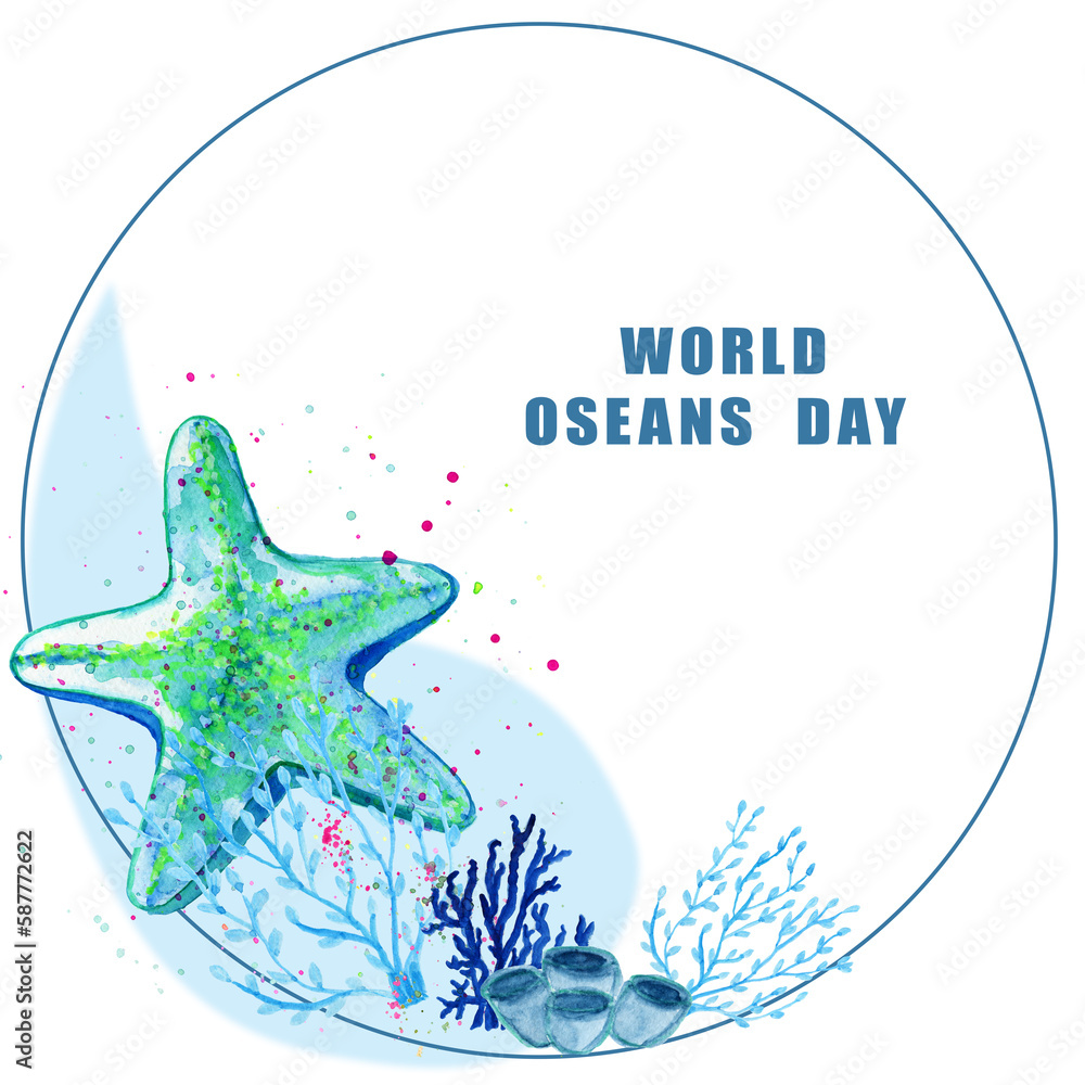 World Oceans Day Protecting the Earth is clean energy.Green CityEarth ...