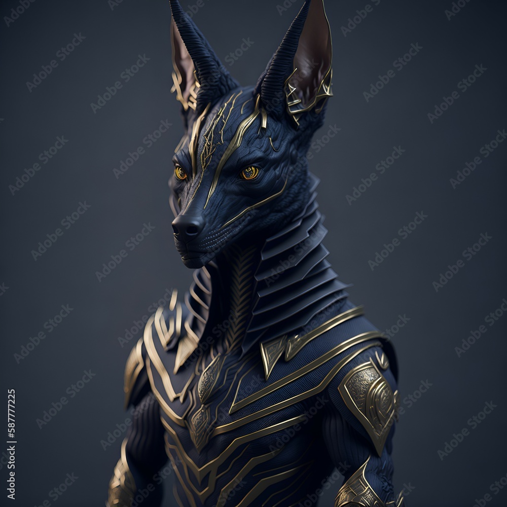 Anubis Stock Illustration | Adobe Stock