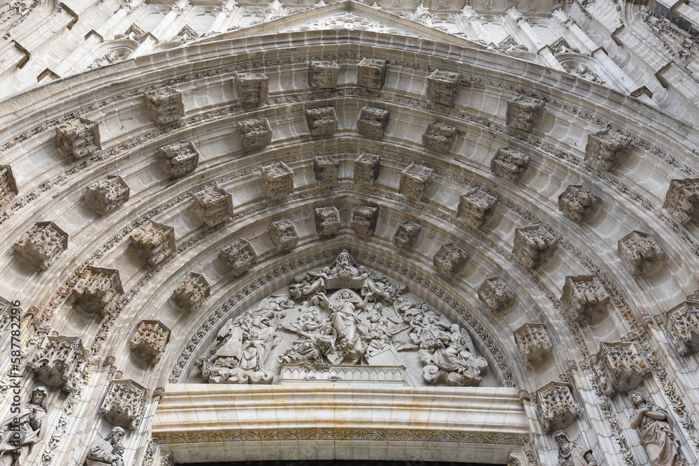 Cathedral of Seville, Spain, Gothic, in 1988 it entered the Guinness ...