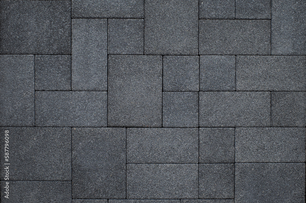 Photo & Art Print The paving slabs are grey. Drawing variant., Igor