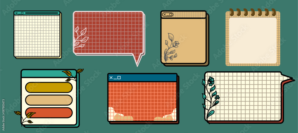 Retro browser computer window in 90s vaporwave style with smiley face ...