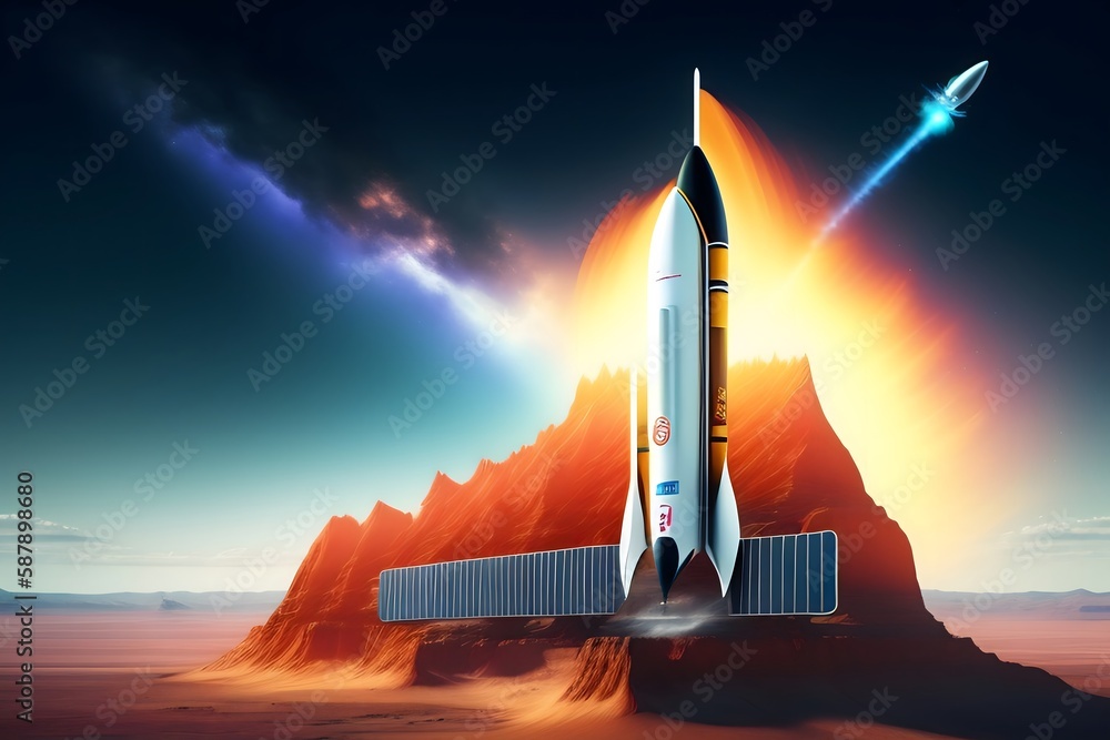 Graphic representation of Fast Internet from Space: A New Concept ...