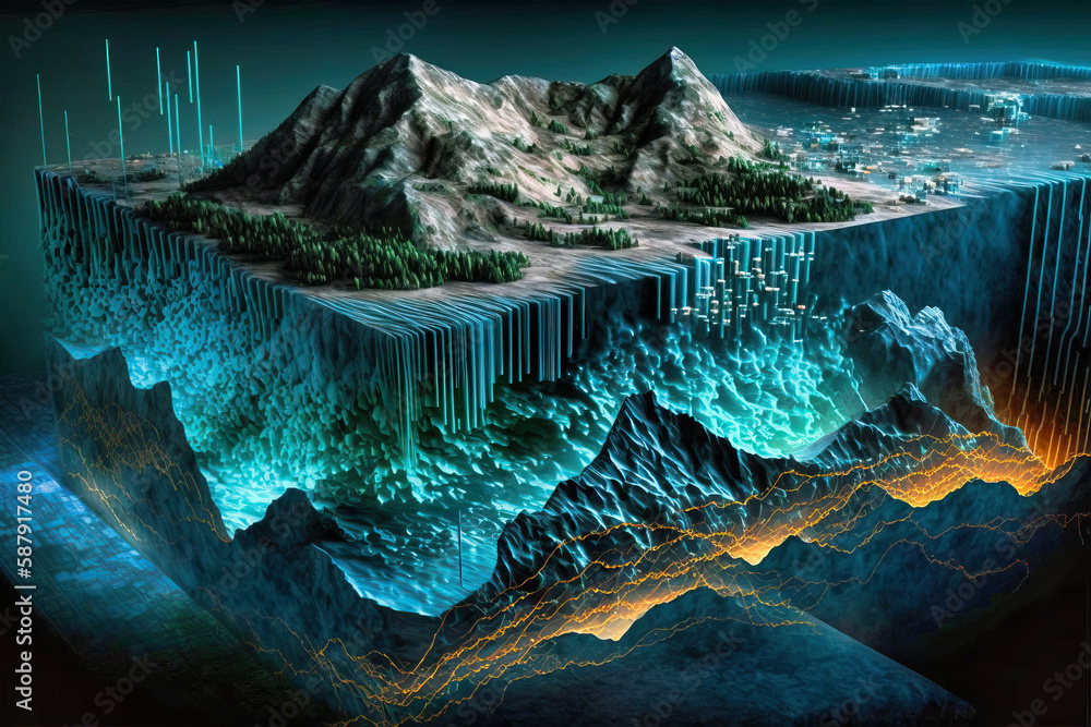 Through the power of artificial intelligence, data reported on seismic ...