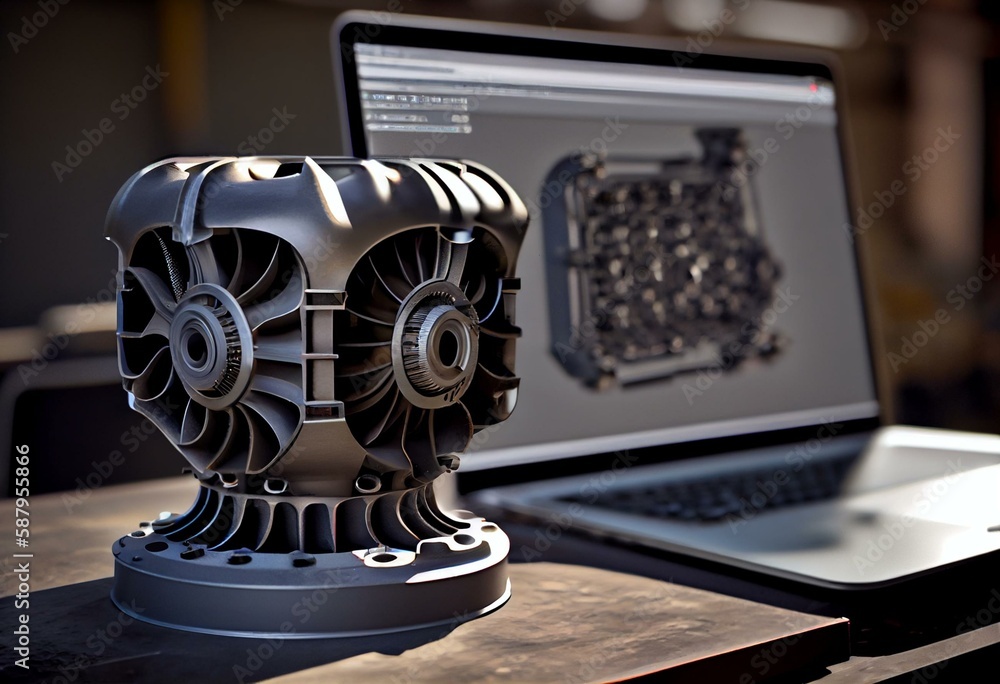 Computer modeling and investigation of parameters of a steel mechanical ...