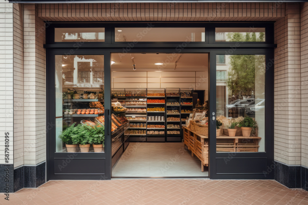 Modern Storefront Display