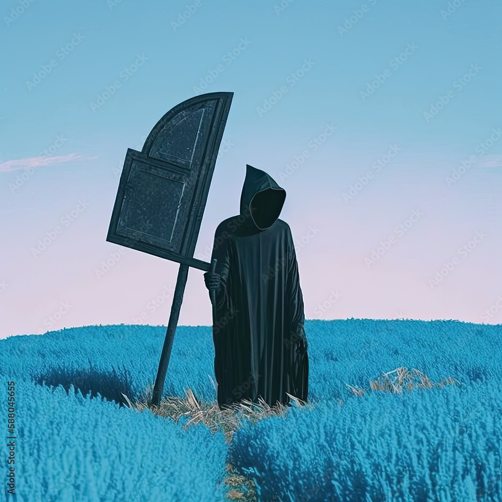 Surrealism Meets Death: A Minimalist Lofi Album Cover Art in Weirdcore ...