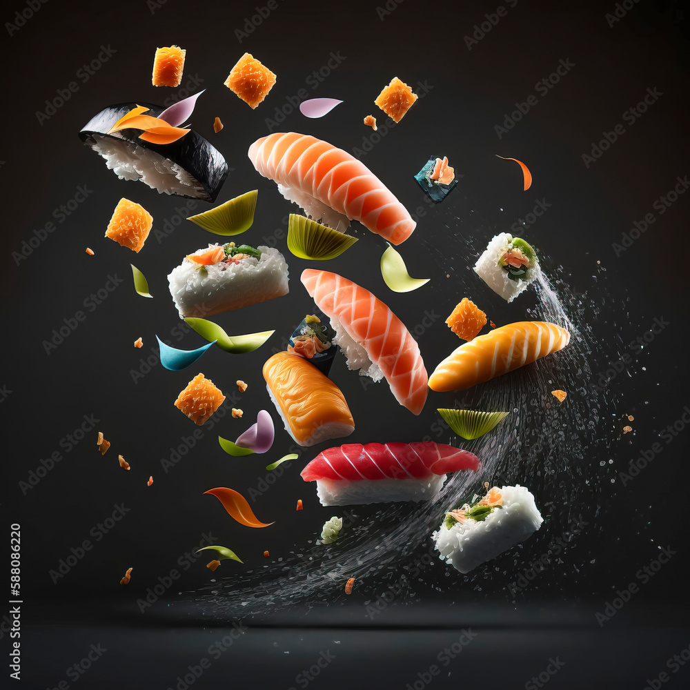 Sushi, Ramen, Tempura, Udon, Yakitori, Okonomiyaki, Soba, Miso soup ...