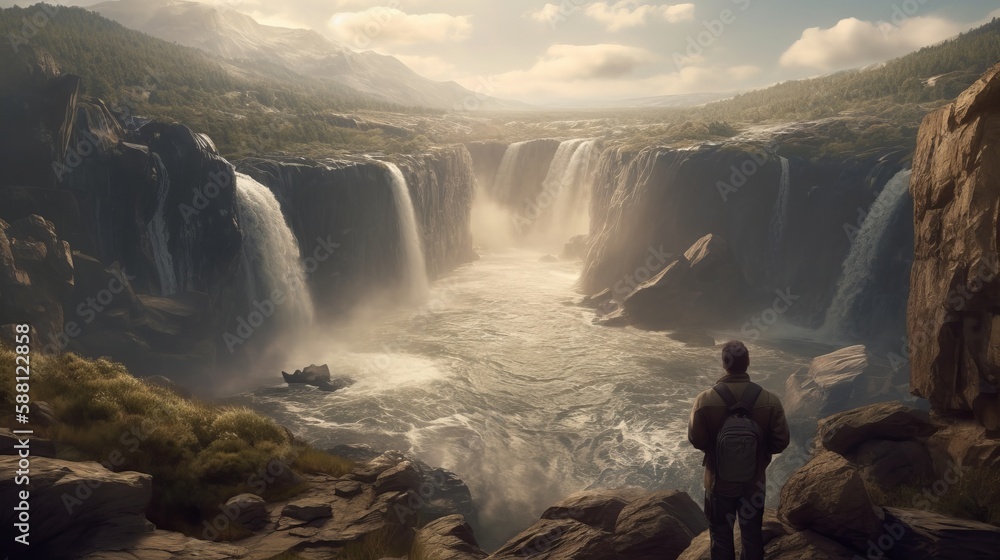 Experience Majestic Waterfalls and Breathtaking Landscapes in Ultra HD ...