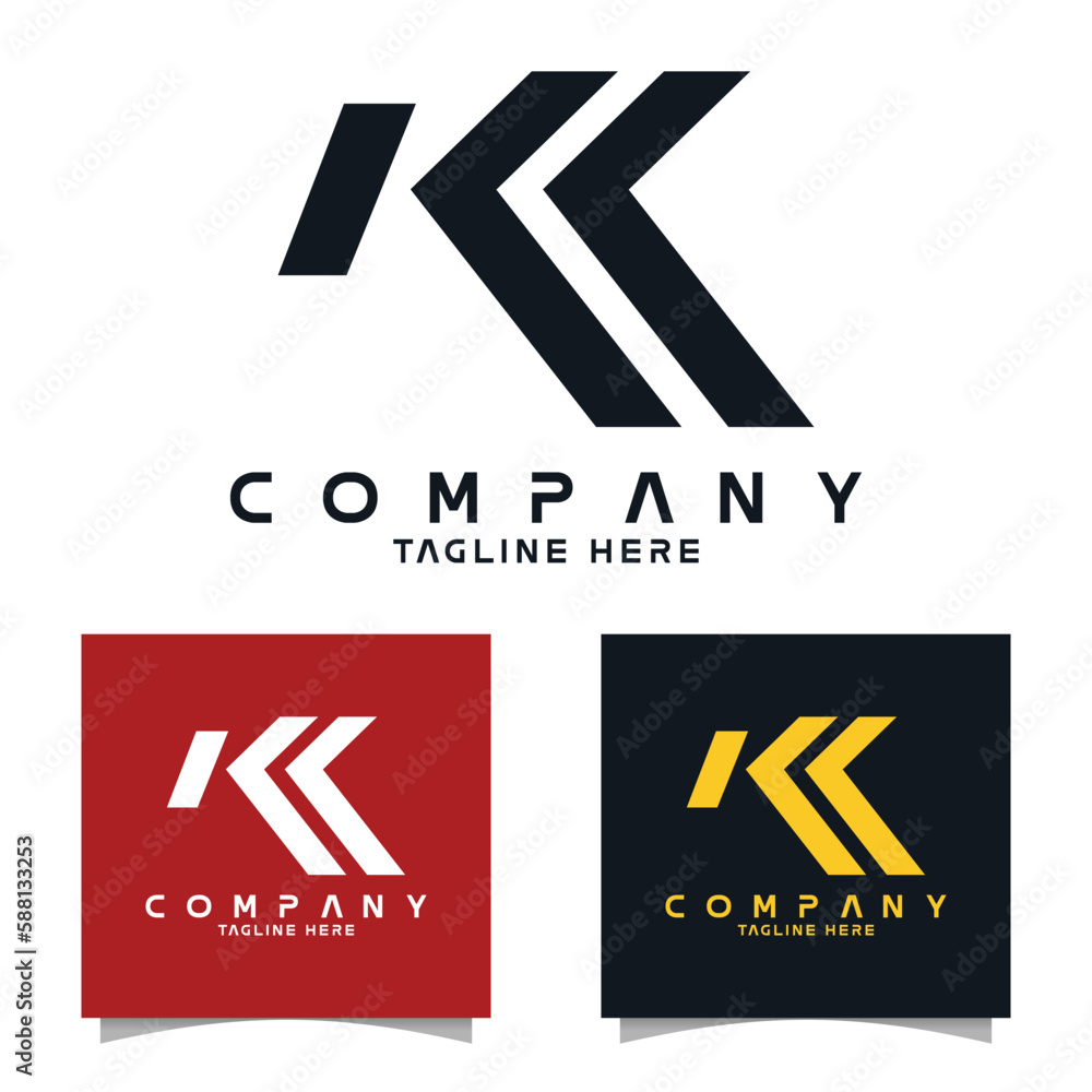 set logo design for company, business ,and brand identity Stock Vector ...