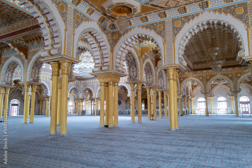 La grande mosquée de Dakar au Sénégal en Afrique de l'Ouest foto de ...
